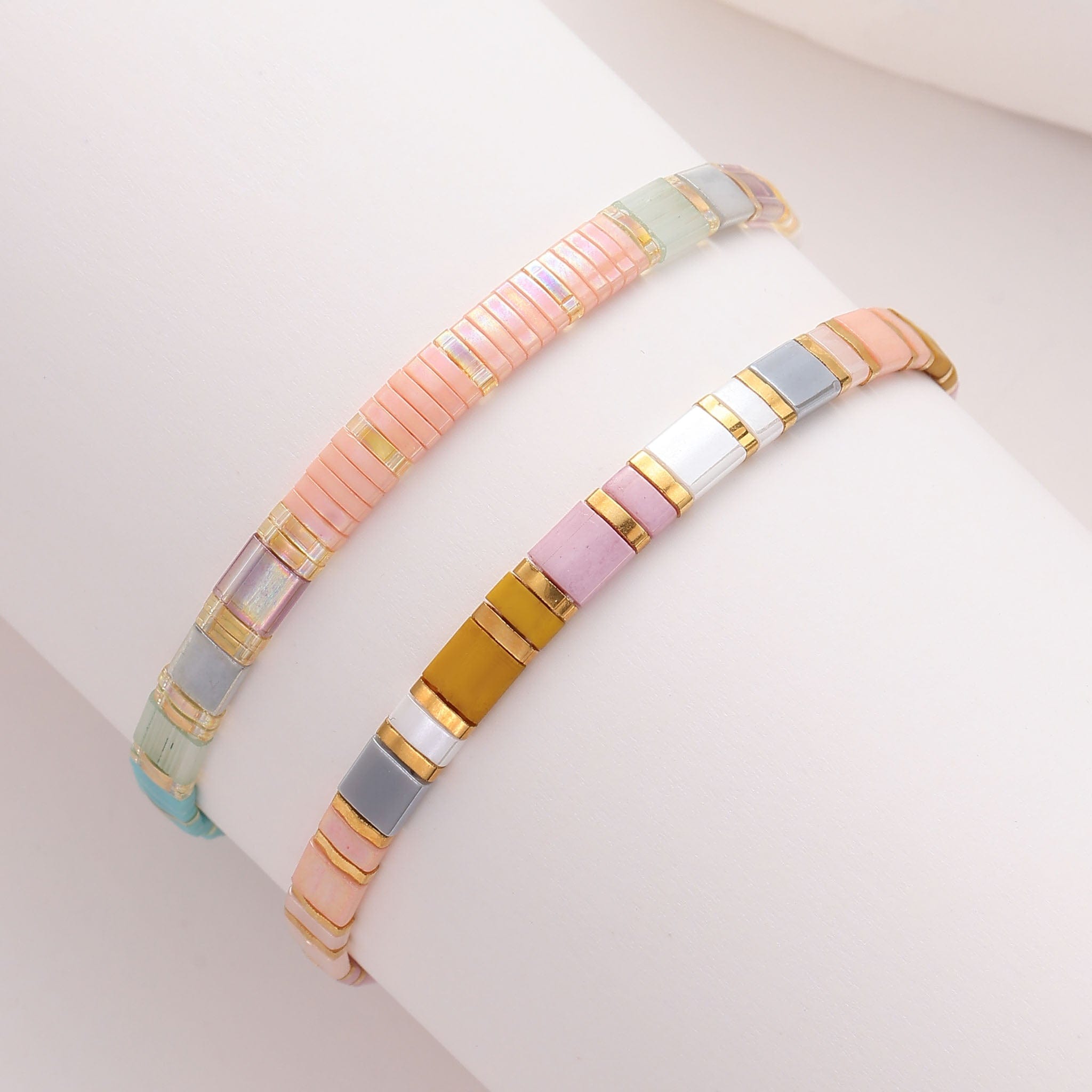 Lea Set - Beaded bracelets – Koss Design