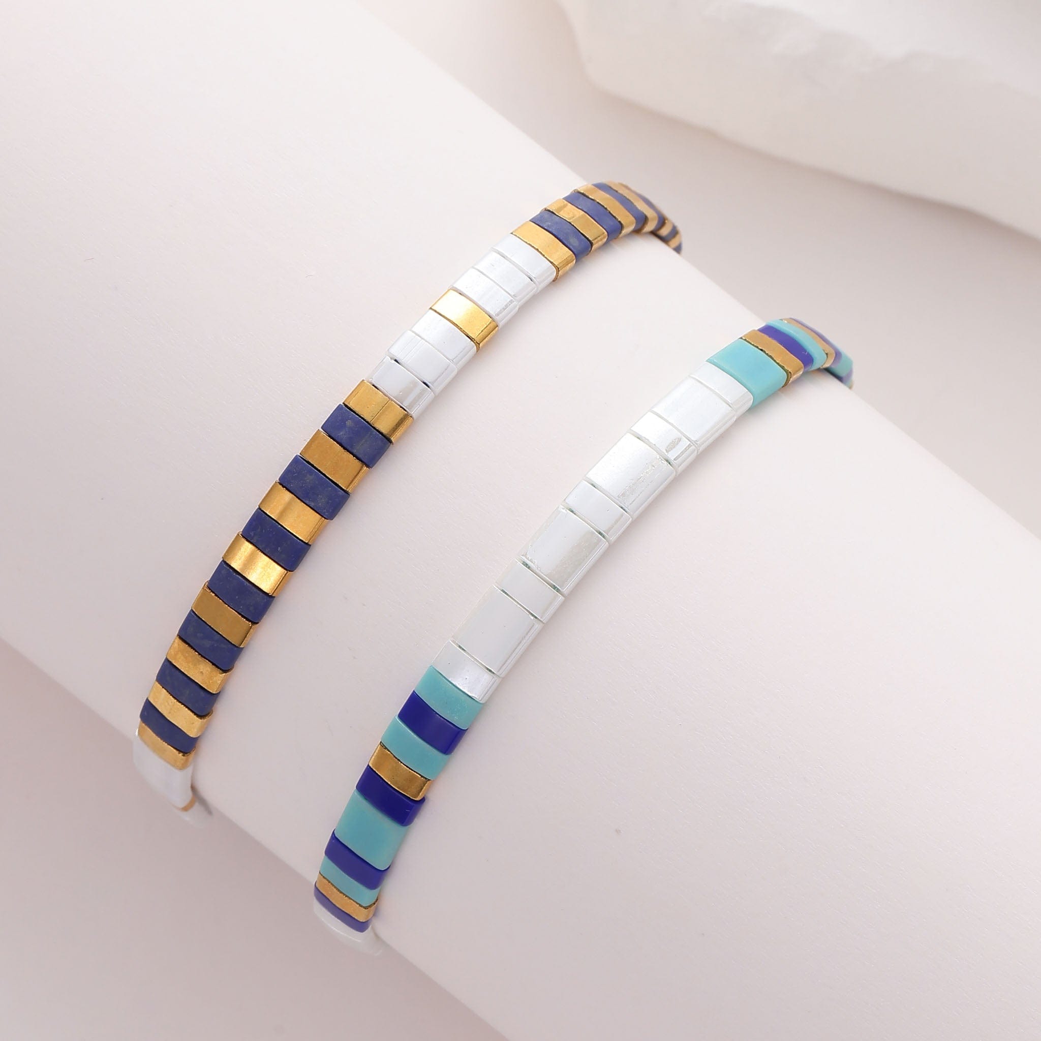 Marine Set - Beaded bracelets – Koss Design