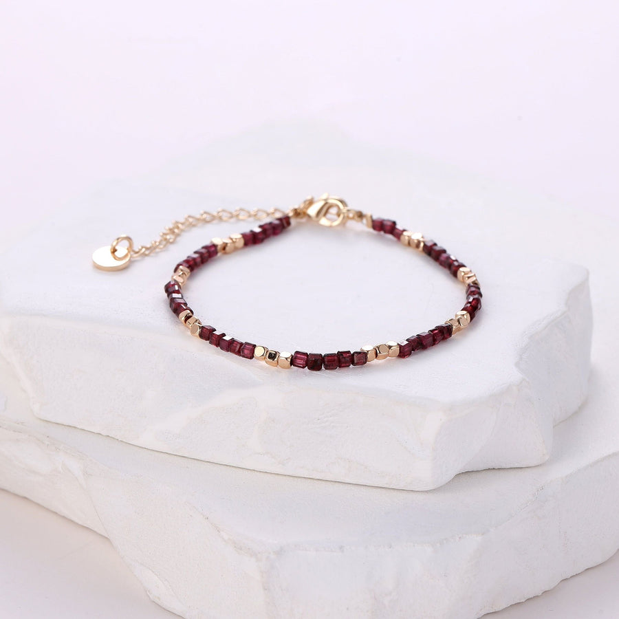 Bracelets de perles plates – Mots clés "Rouge"– Koss Design