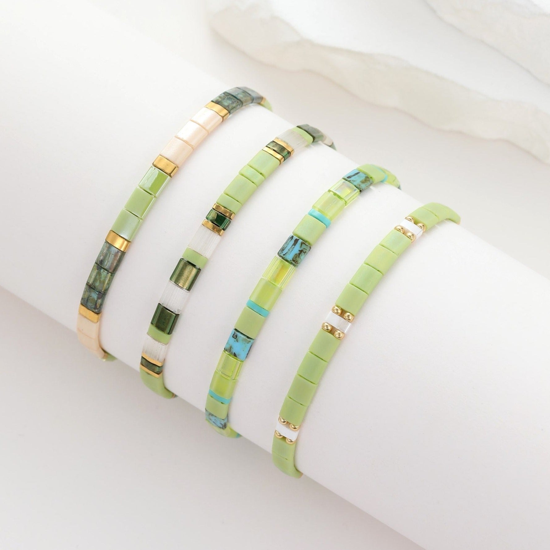 Alisa Set - Beaded bracelets – Koss Design