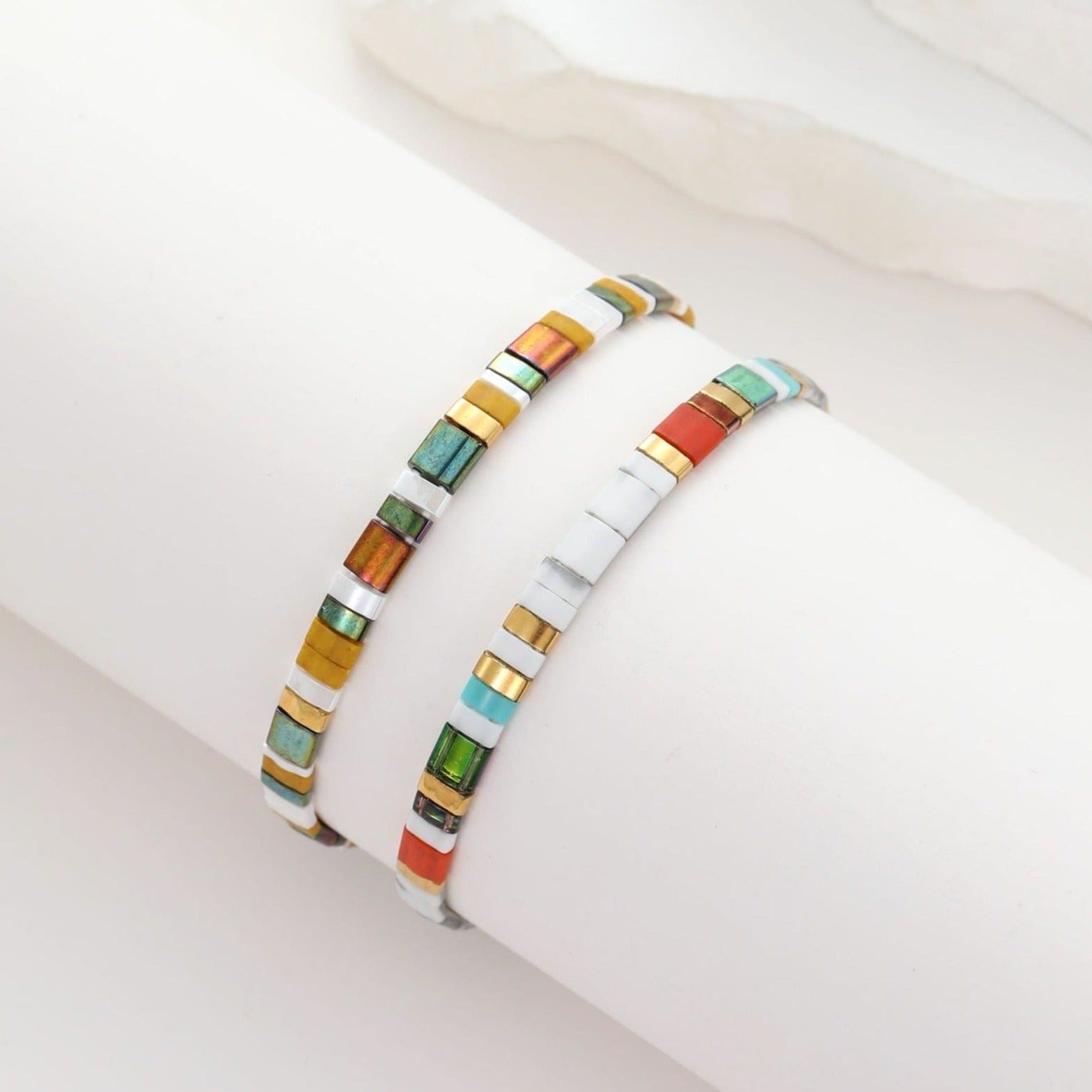Olie Set - Beaded bracelets – Koss Design