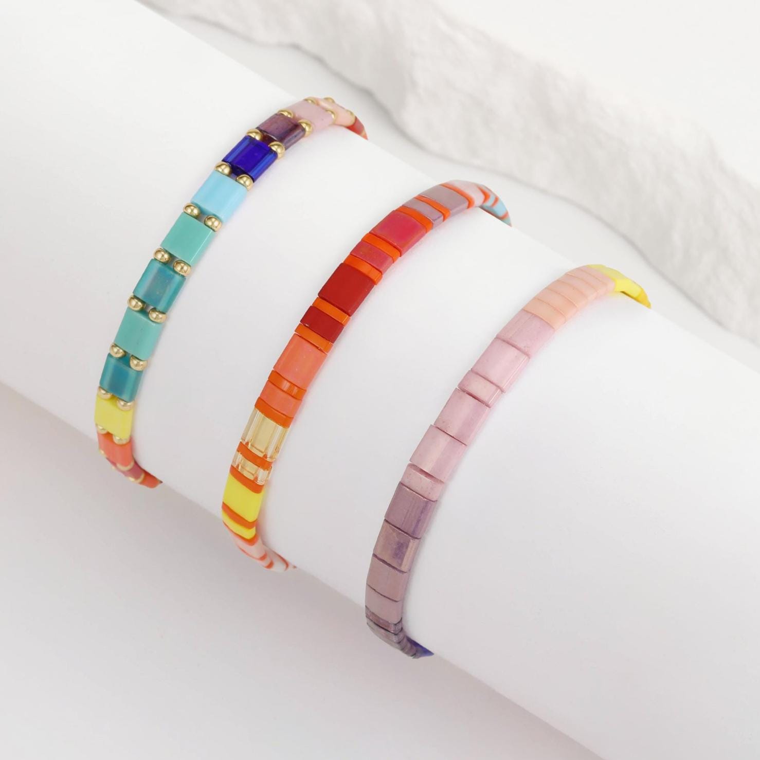 Chamarel Set - Beaded Bracelets – Koss Design