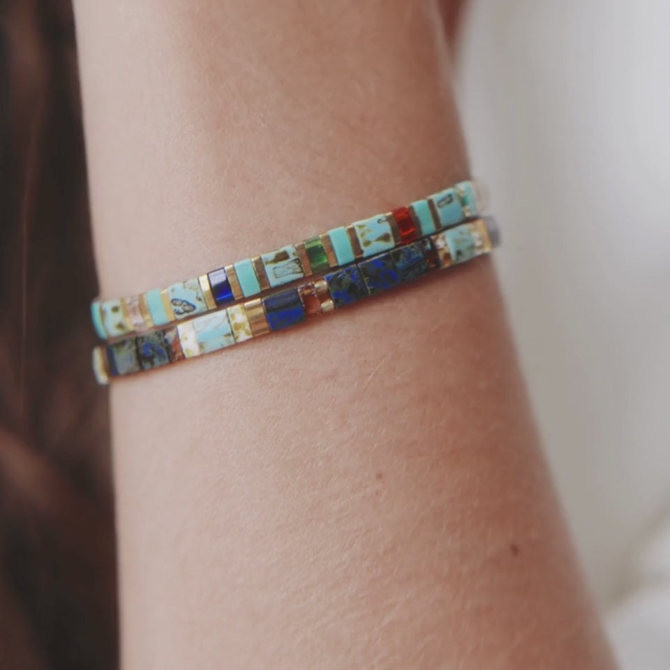 Bracelets perles plates – Koss Design