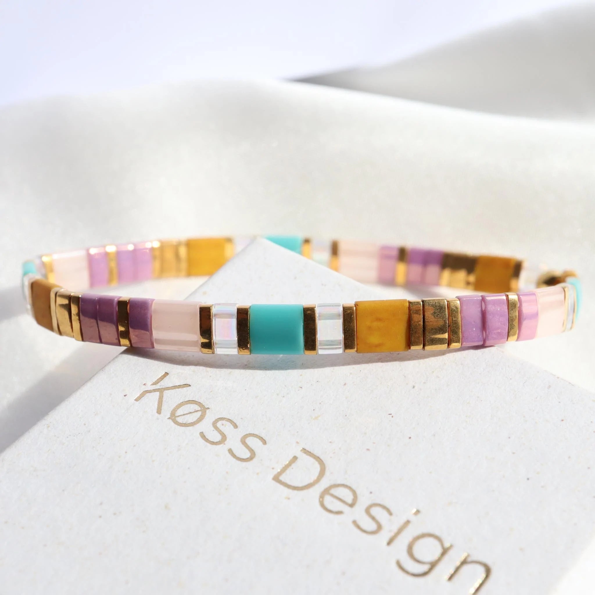 Flora - Beaded bracelet – Koss Design