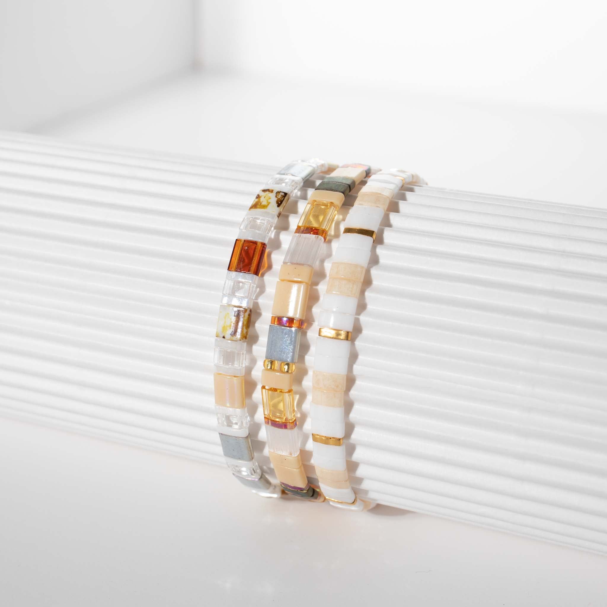 Diane Set - Beaded bracelets – Koss Design
