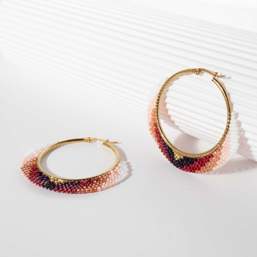 Boucles d'oreilles perles – Koss Design